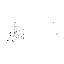 DOUBLE RADIUS FORM TOOL